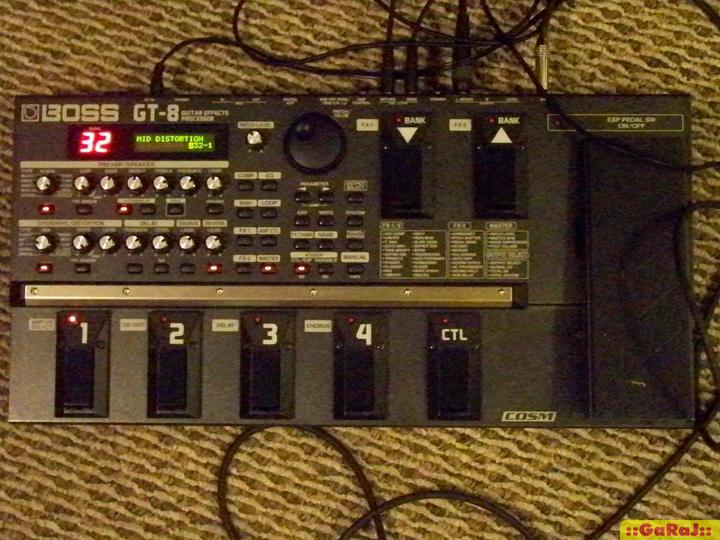 Satılık Elektro gitar efekt prosesörü Boss GT-8/Kayseri/boss gt 8 #612162